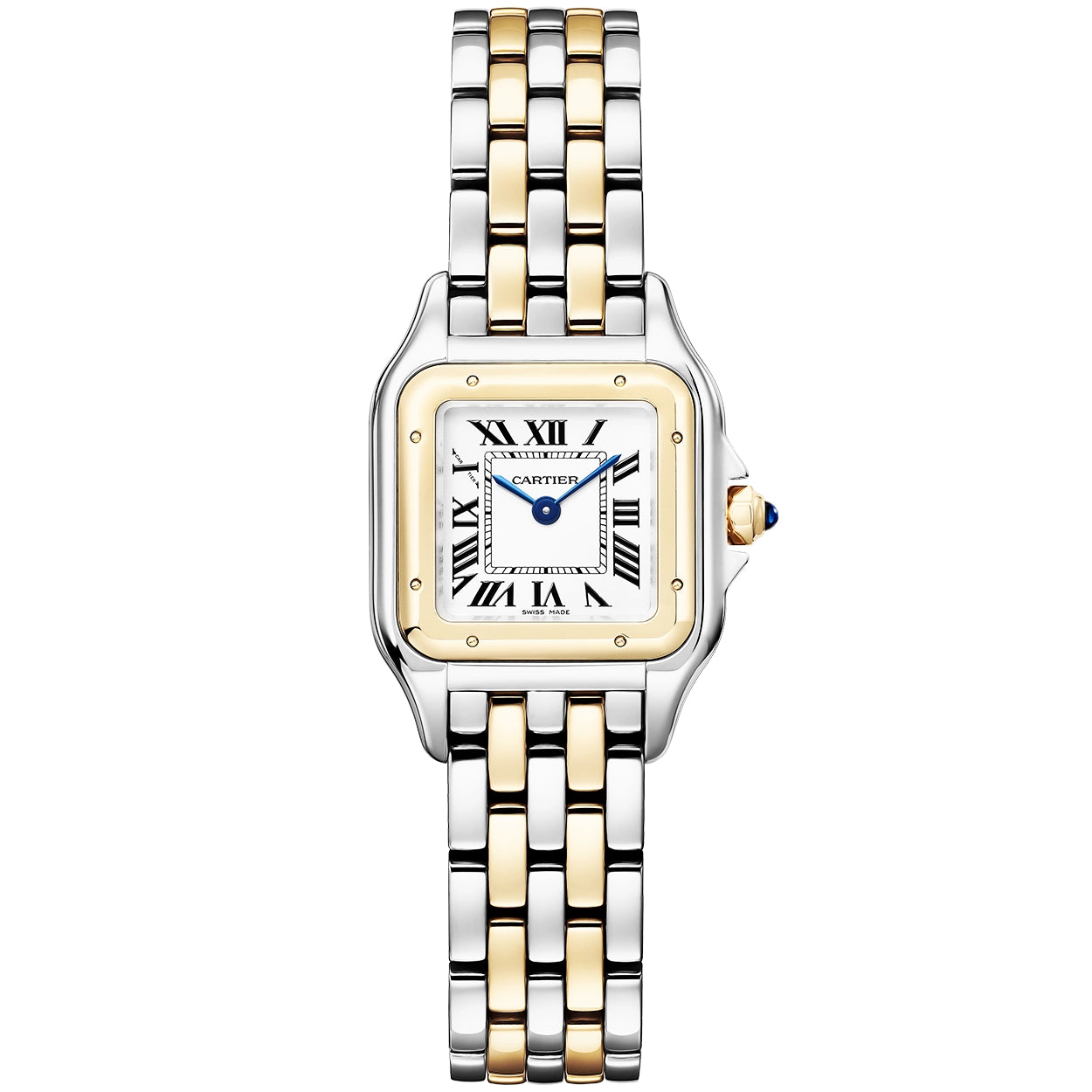 Cartier Panthère Steel & 18ct Yellow Gold Watch W2PN0018