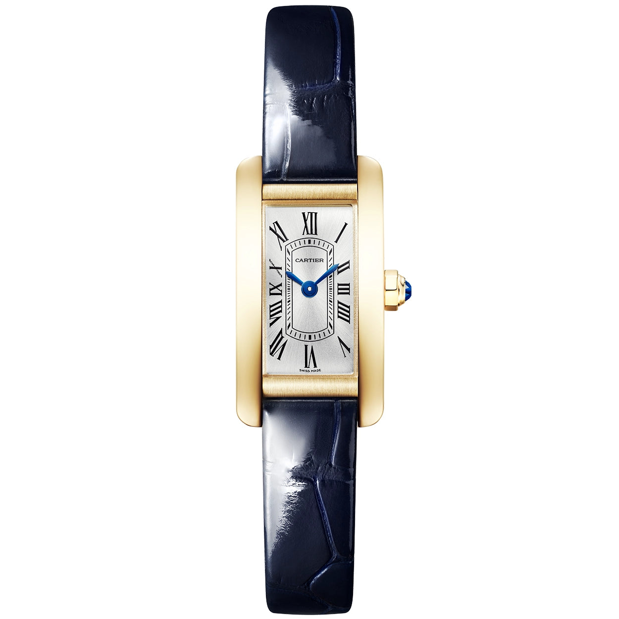 Cartier Tank Américaine Mini 18ct Yellow Gold Watch WGTA0298