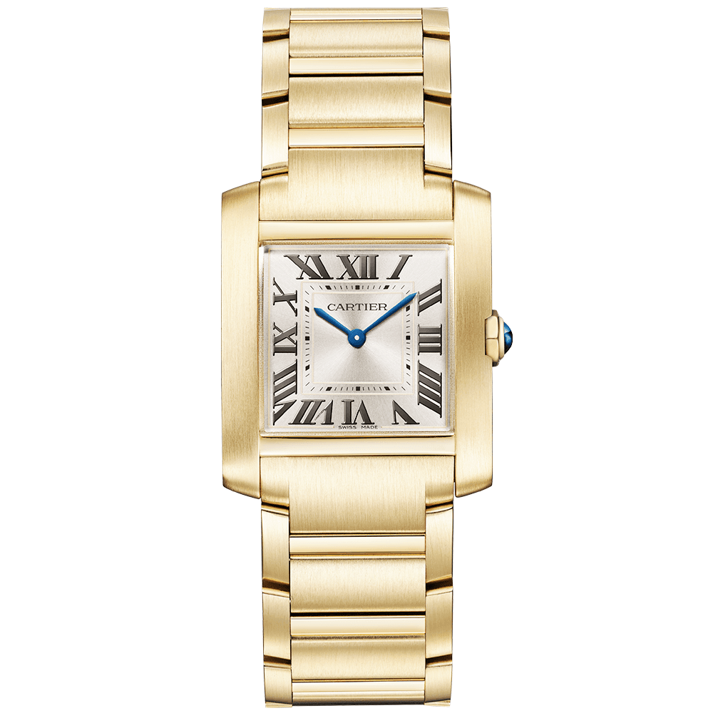 Cartier Tank Francaise Medium 18ct Yellow Gold Bracelet Watch