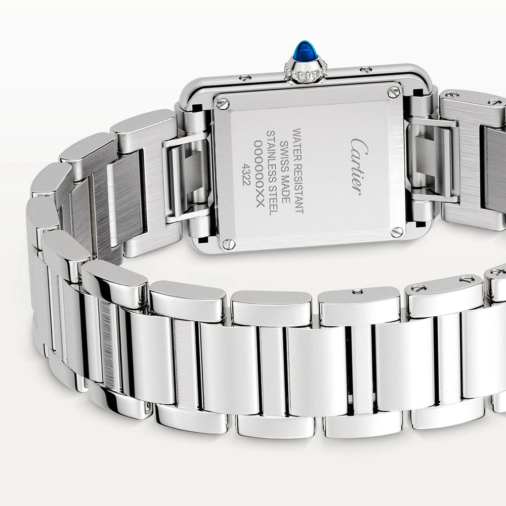 Cartier Tank Must Small Ladies Steel Bracelet Watch WSTA0107