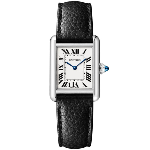 Cartier Tank Must Small Leather Strap Watch WSTA0110