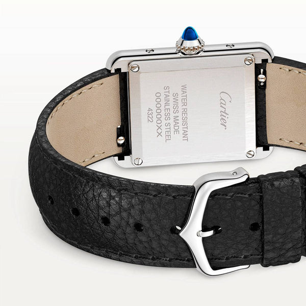 Cartier Tank Must Small Leather Strap Watch WSTA0110