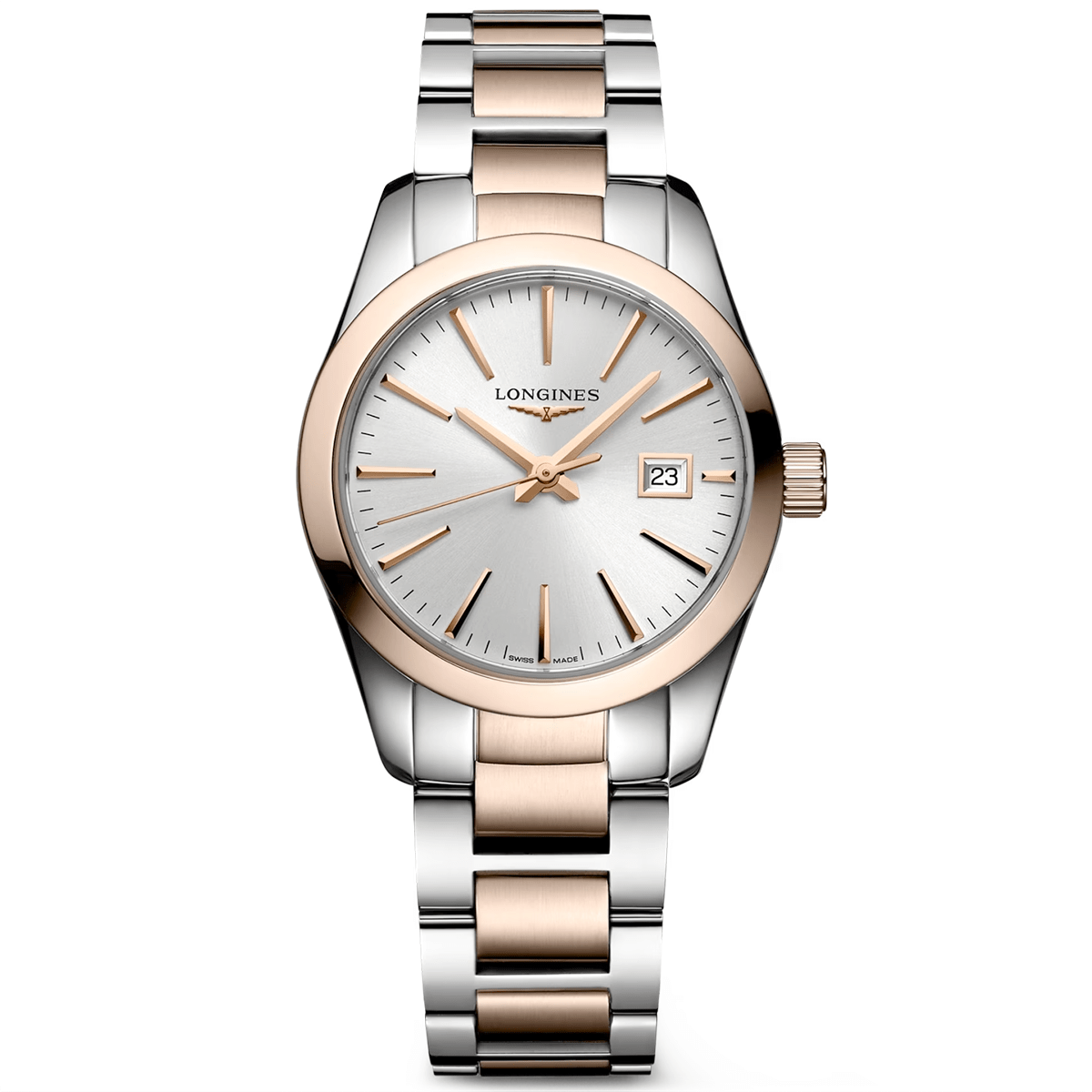 Longines Conquest Classic Silver Dial Ladies Watch L22863727