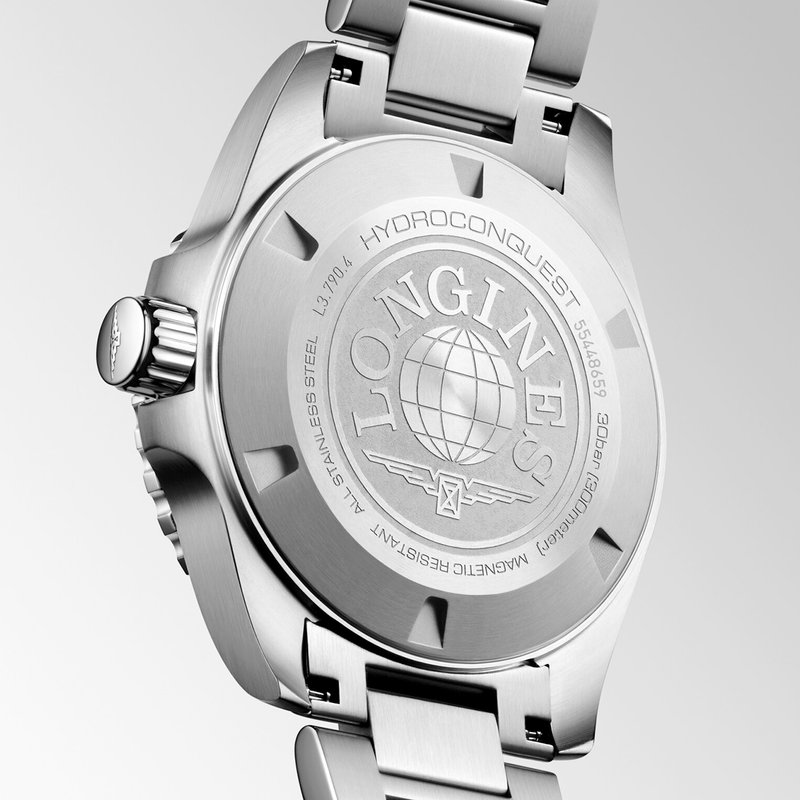 Longines HydroConquest GMT 41mm Green Dial Watch L3790466