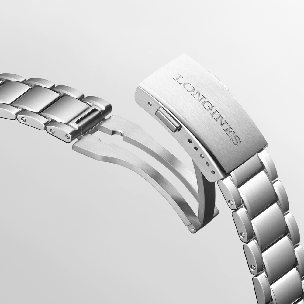 Longines Spirit Zulu Time 39mm Anthracite Dial Watch L38024636