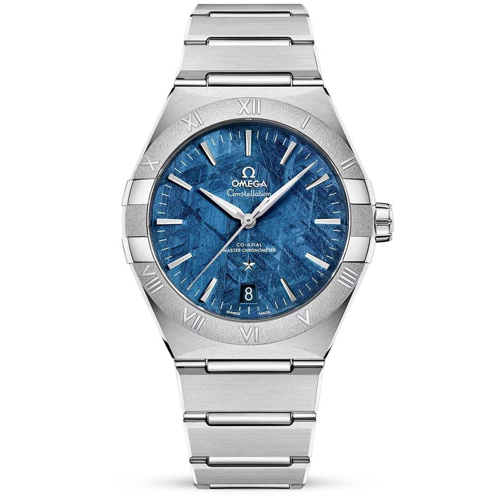 OMEGA Constellation Blue Meteorite Dial Watch 13130412199003