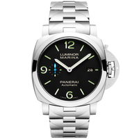 Panerai Luminor Marina 44mm Black Dial Men's Watch PAM01562