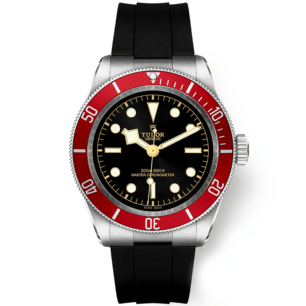 TUDOR Black Bay Black Dial Red Bezel Watch M7941A1A0RU-0002